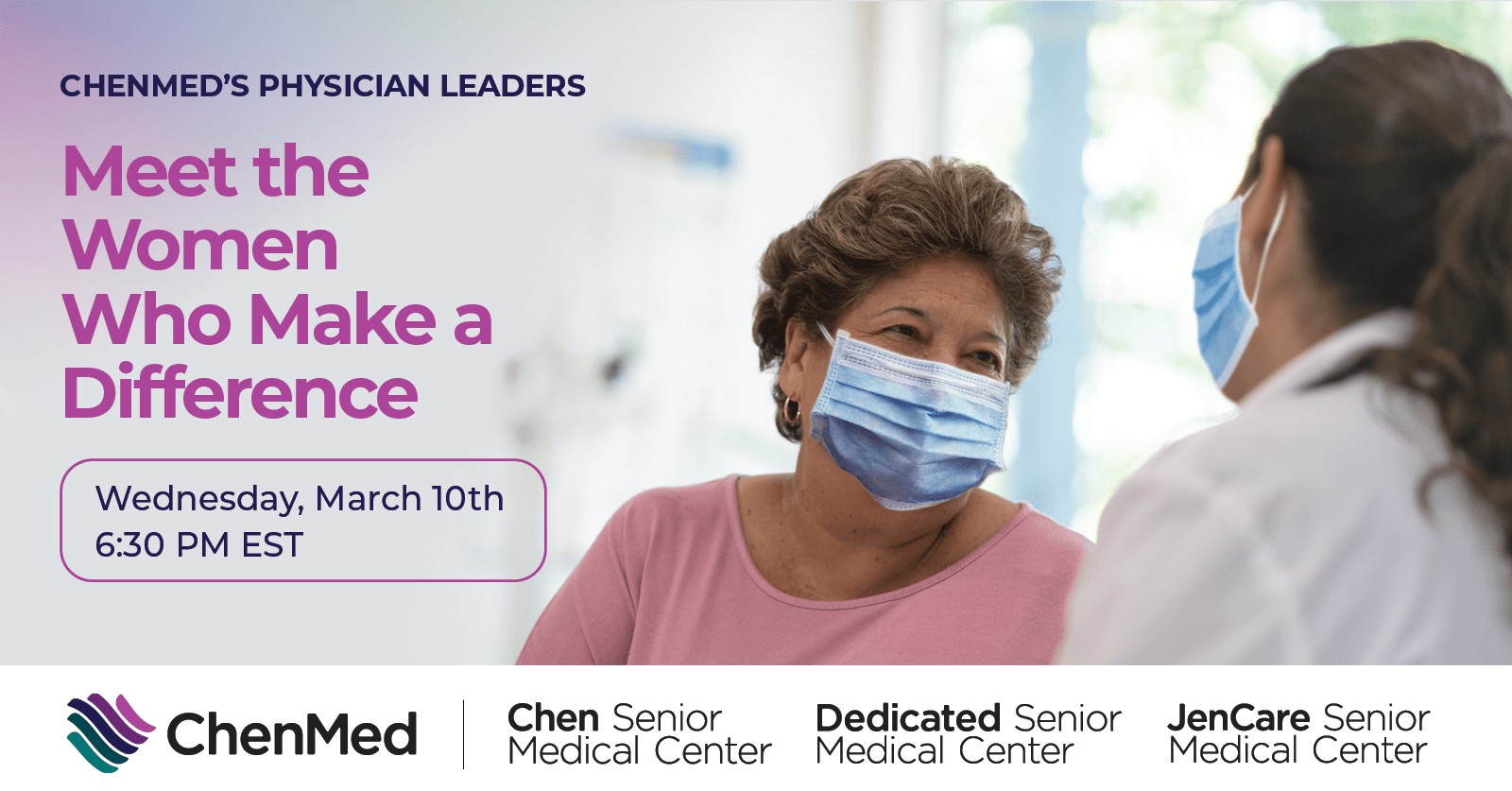 Physician Event | Meet the ChenMed Women who make a Difference | Chenmed